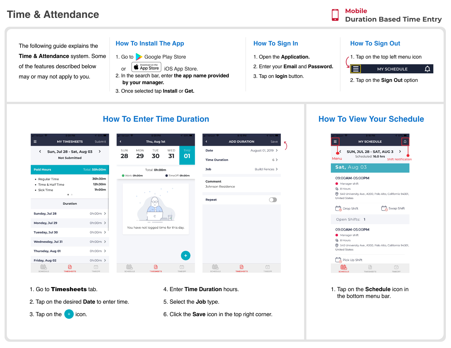 Mobile Duration Based Time Entry – HCM Help Center