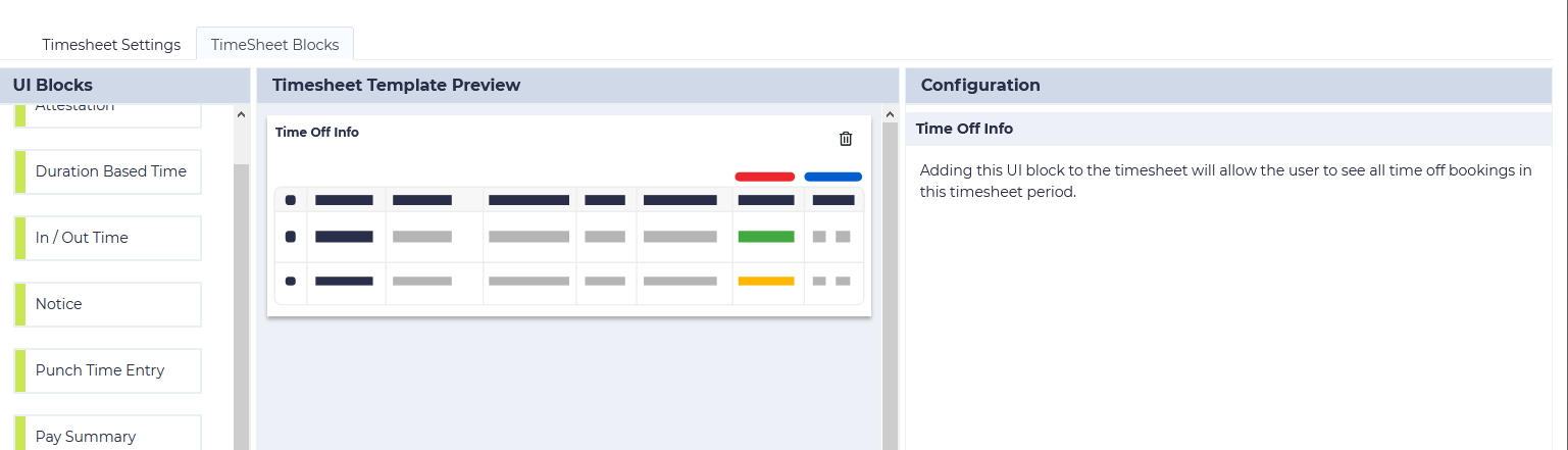 Types of Timesheet Blocks – HCM Help Center