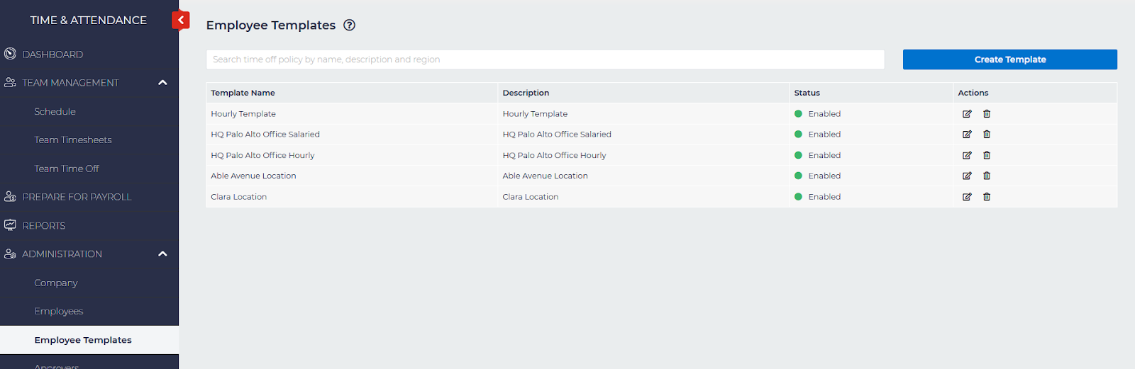 How to Create Employee Templates – HCM Help Center