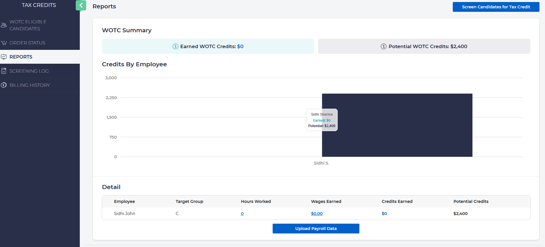 WOTC Management – HCM Help Center