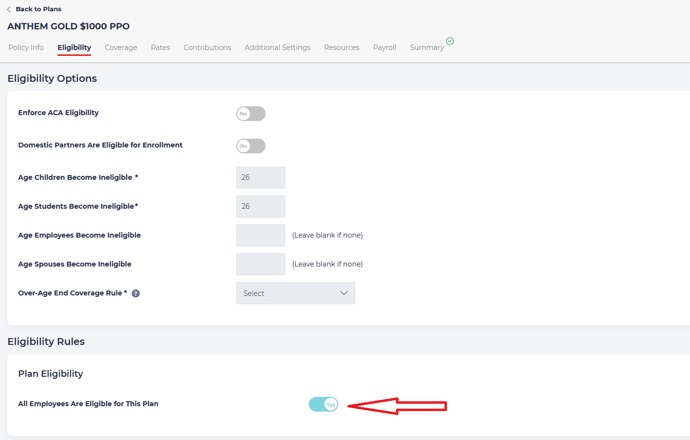 How to Set up Eligibility Rules – HCM Help Center