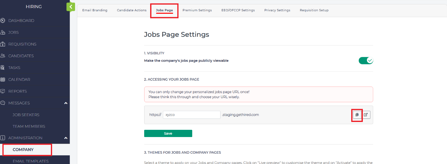 How to embed the careers page on your website using iFrames – HCM Help ...