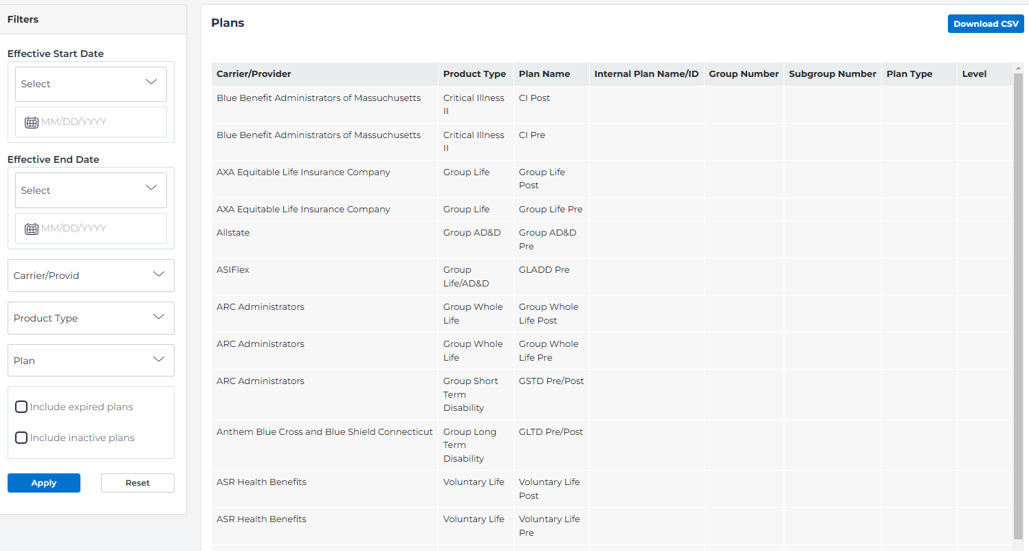 Reports - Plans – HCM Help Center