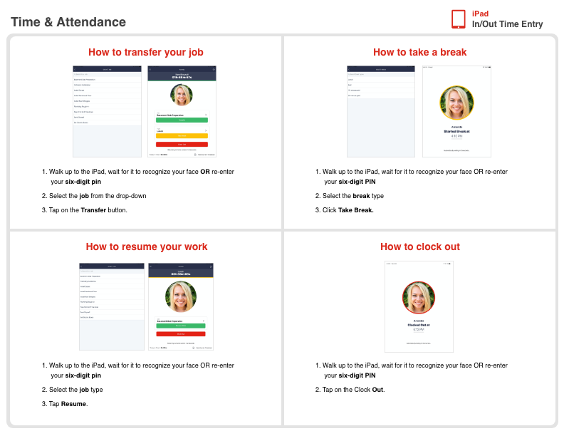 iPad In/Out Time Entry – HCM Help Center