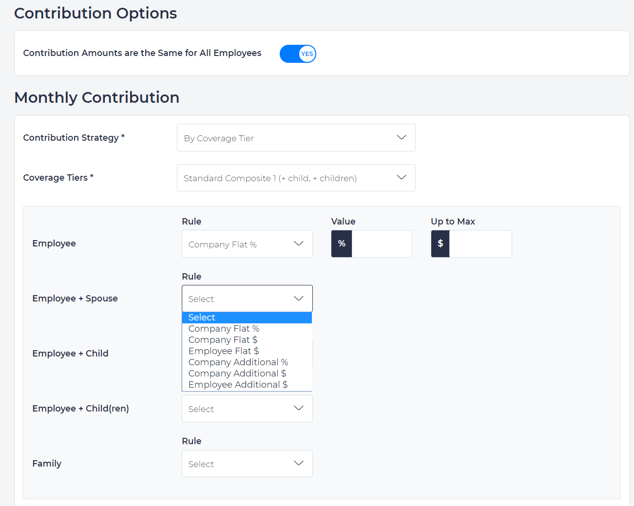How to Set up Benefits Plan Contributions – HCM Help Center