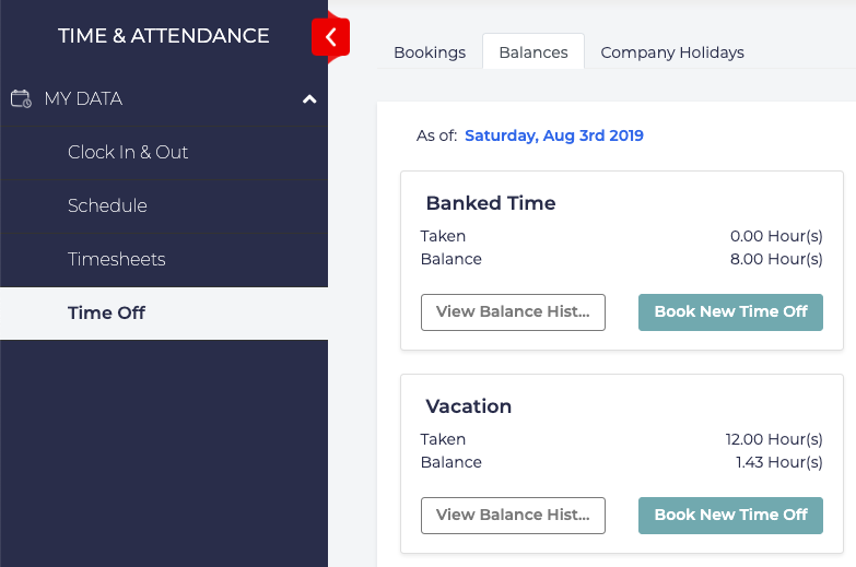 Request Time Off – HCM Help Center