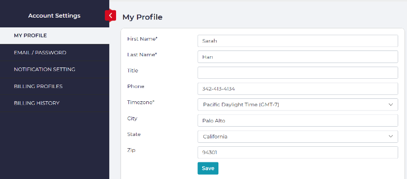 How to Update Account Settings – HCM Help Center