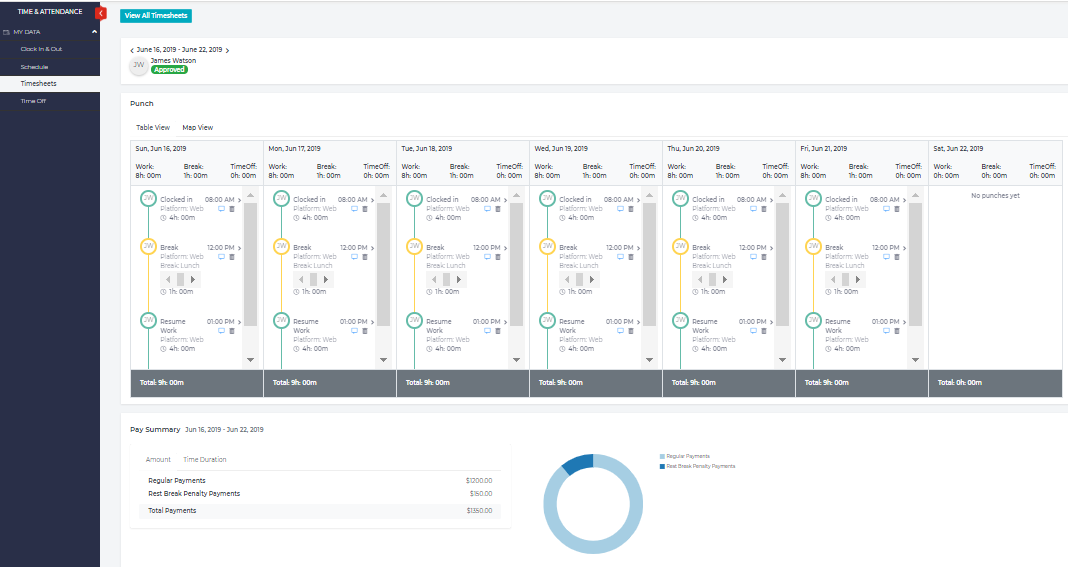 View My Timesheet – HCM Help Center