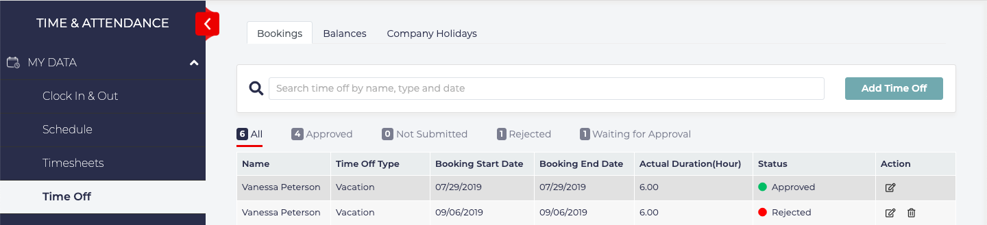 Request Time Off – HCM Help Center