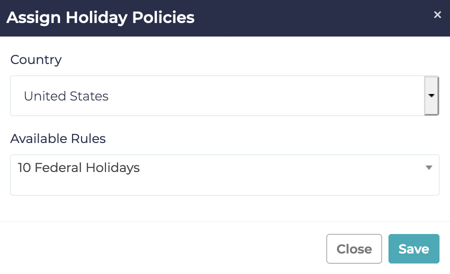 Add a Pre-existing Holiday Policy – HCM Help Center