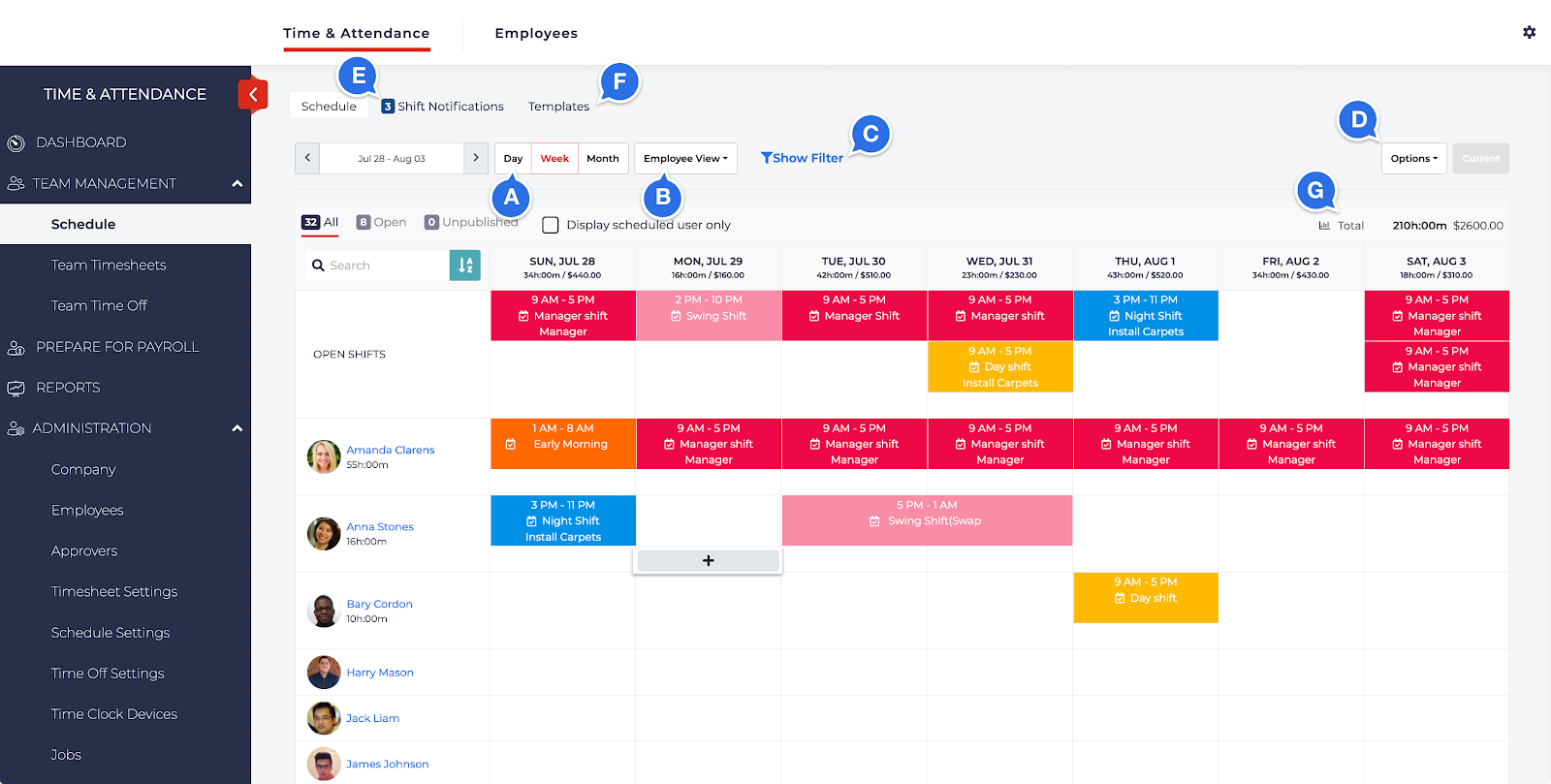 Schedule Views – HCM Help Center