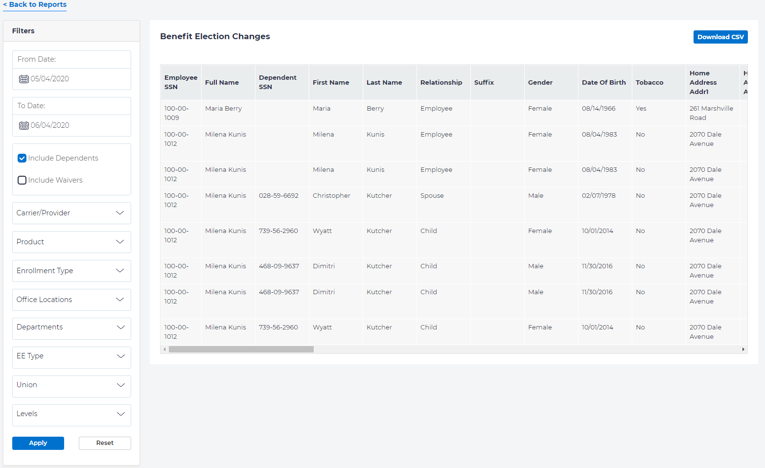 Reports – HCM Help Center