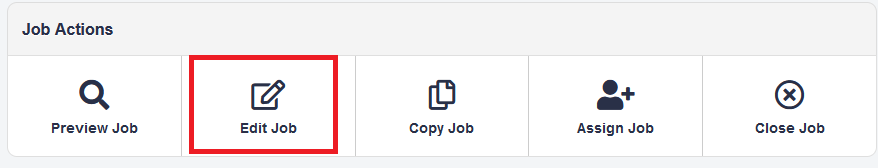 How to Update a Job – HCM Help Center