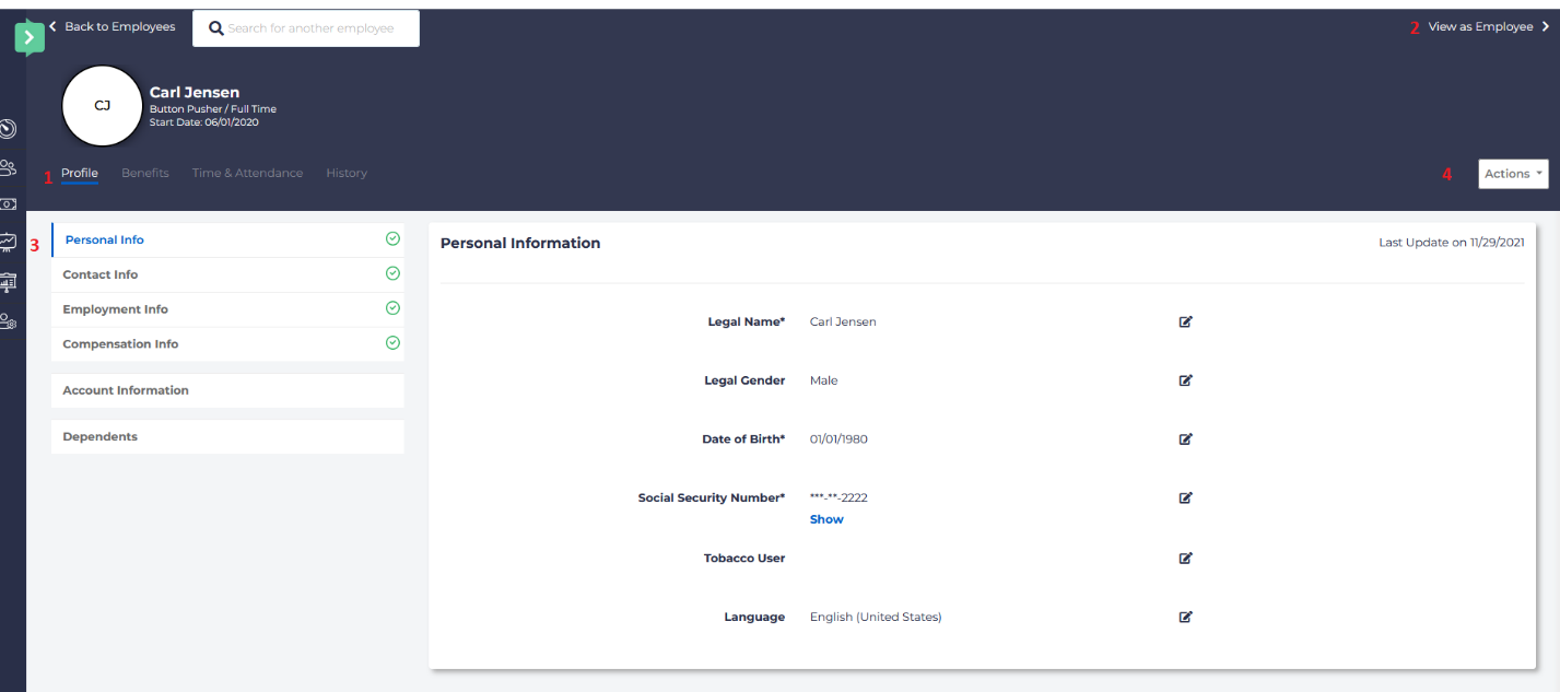View Employee Records – HCM Help Center