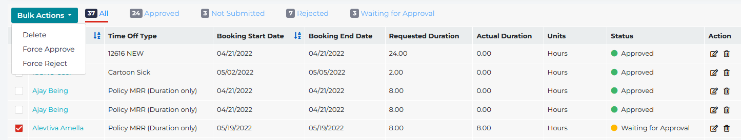 Team Time Off – HCM Help Center