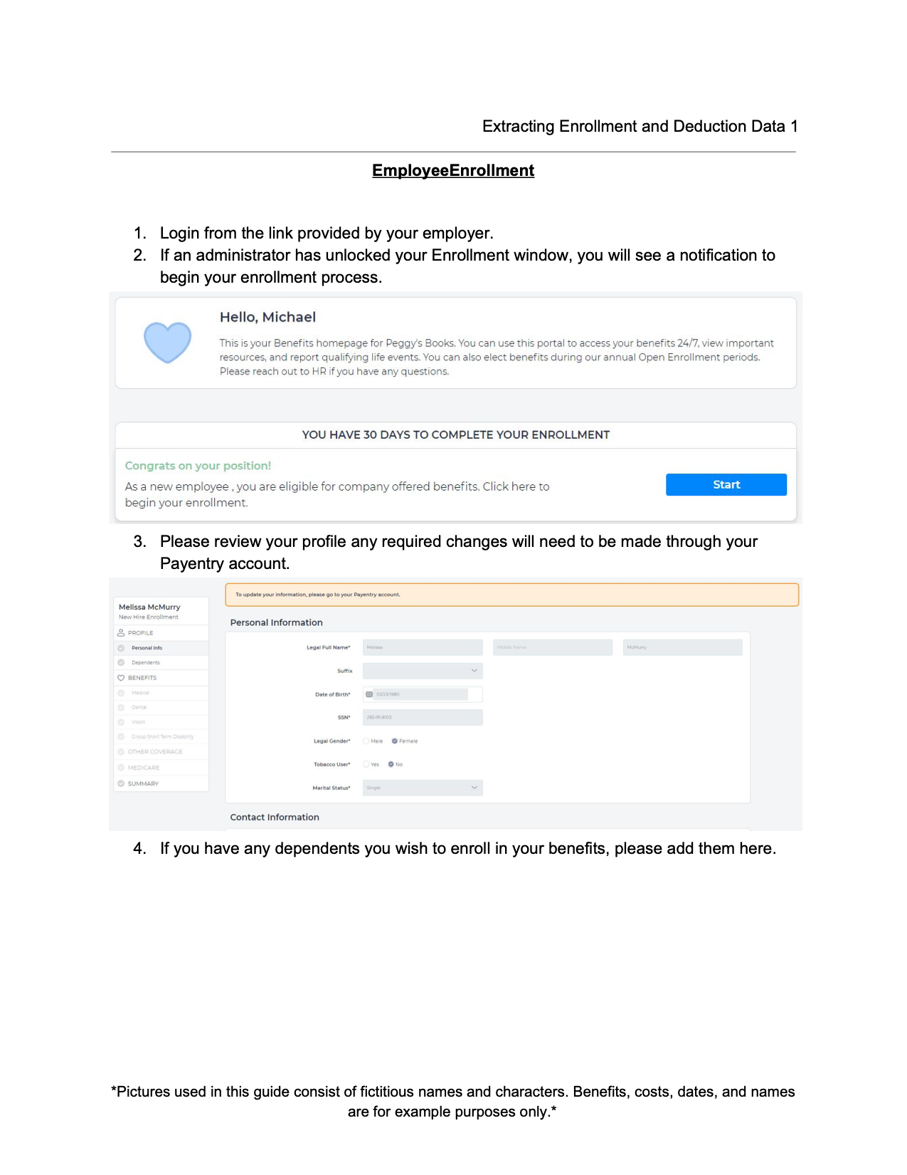 Employee Enrollment – HCM Help Center